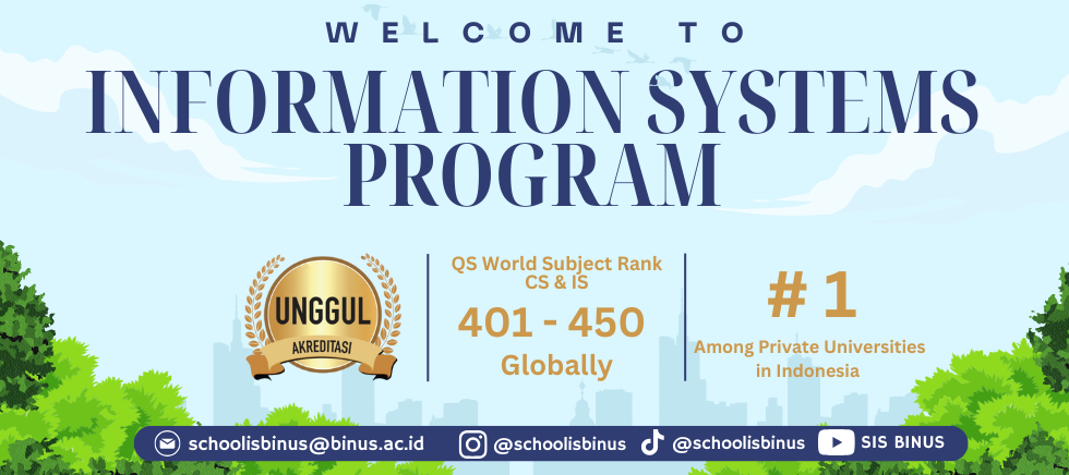 Information Systems – BINUS UNIVERSITY