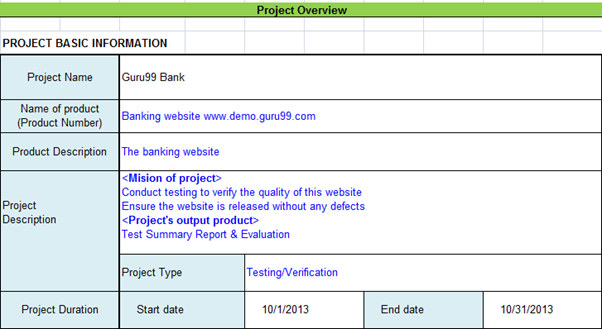 Test Summary Reports Tutorial Learn With Example Template School 